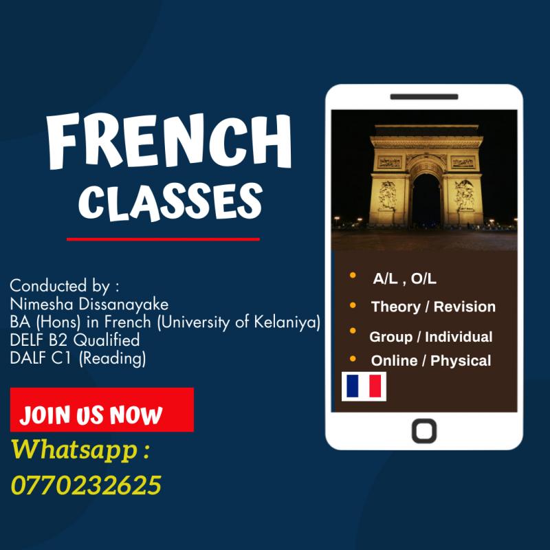 French Classes In Kurunegala Languages