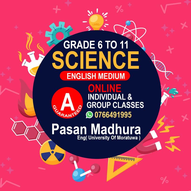 Science Grade 6 - 11 English Medium for Grade 6 to 11